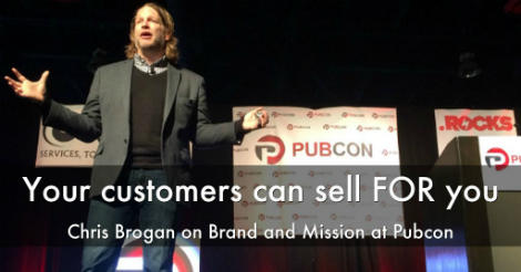 #Pubcon Keynote: @ChrisBrogan on Mission-Driven Execution