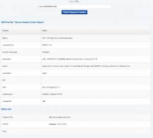 BruceClay - Free SEO Tool Alert! Check Server Page Tool