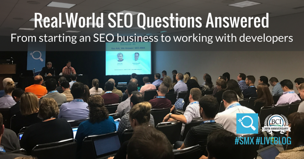 You Ask, We Answer: SEO AMA with Bruce Clay and Duane Forrester