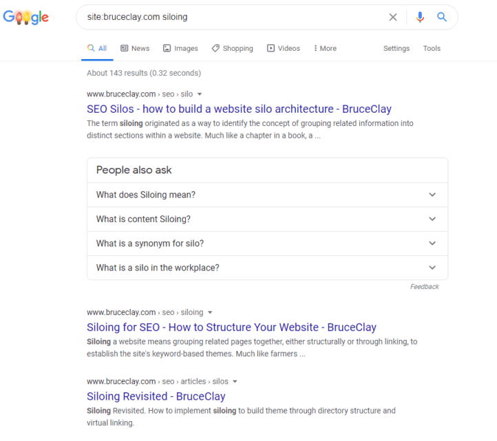 BruceClay - Guide to Advanced Search Operators for Bing and Google
